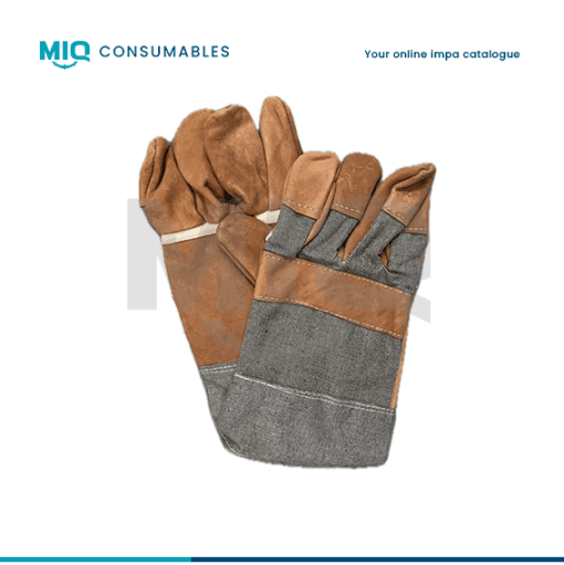 - 190109-GLOVES WORKING LEATHER PALM - MIQ Consumables
