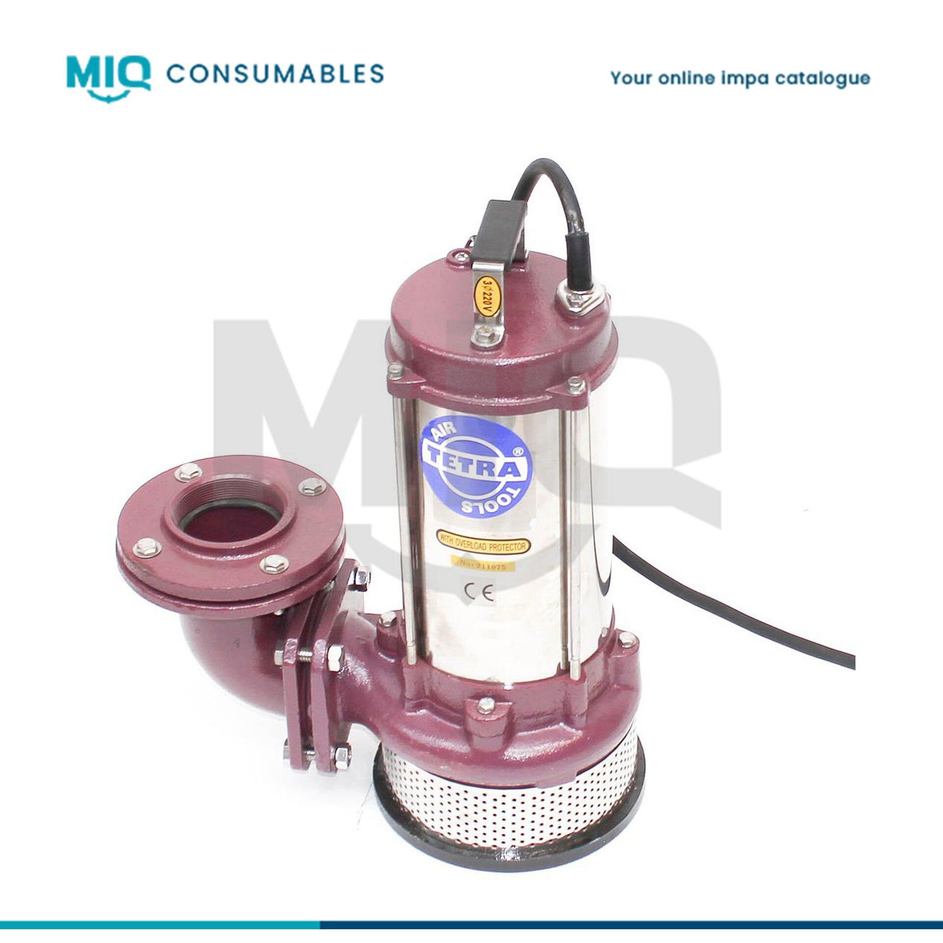 - 591628-SUMP PUMP ELEC LIFT 20MTR, 0.5M3/MIN AC200V 3-PHASE - MIQ ...