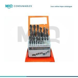 - 630255-DRILL SET HSS STRAIGHT SHANK, 1-13MM 25'S IN STEEL CASE - MIQ ...