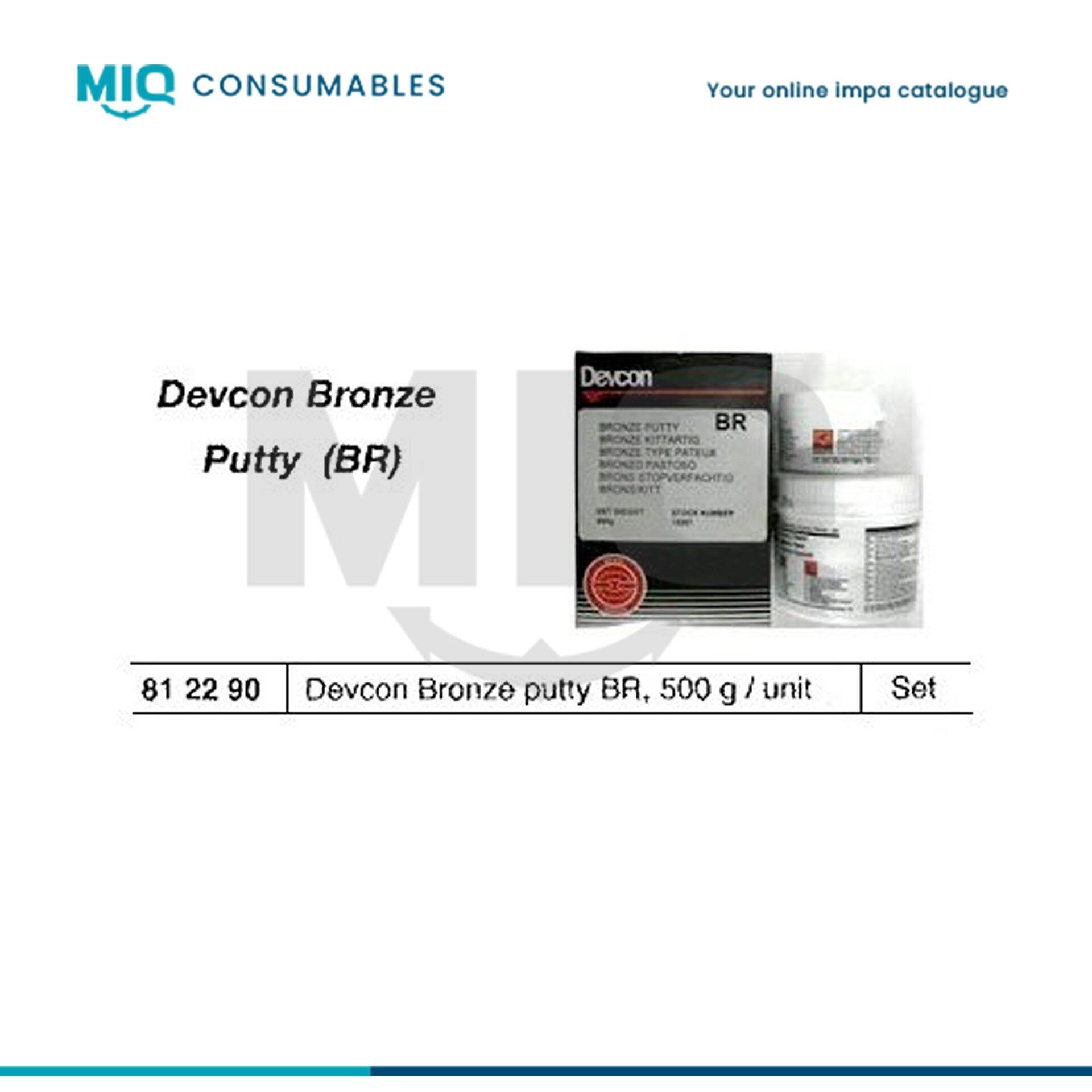 812290-BRONZE PUTTY DEVCON BR 1LB - MIQ Consumables