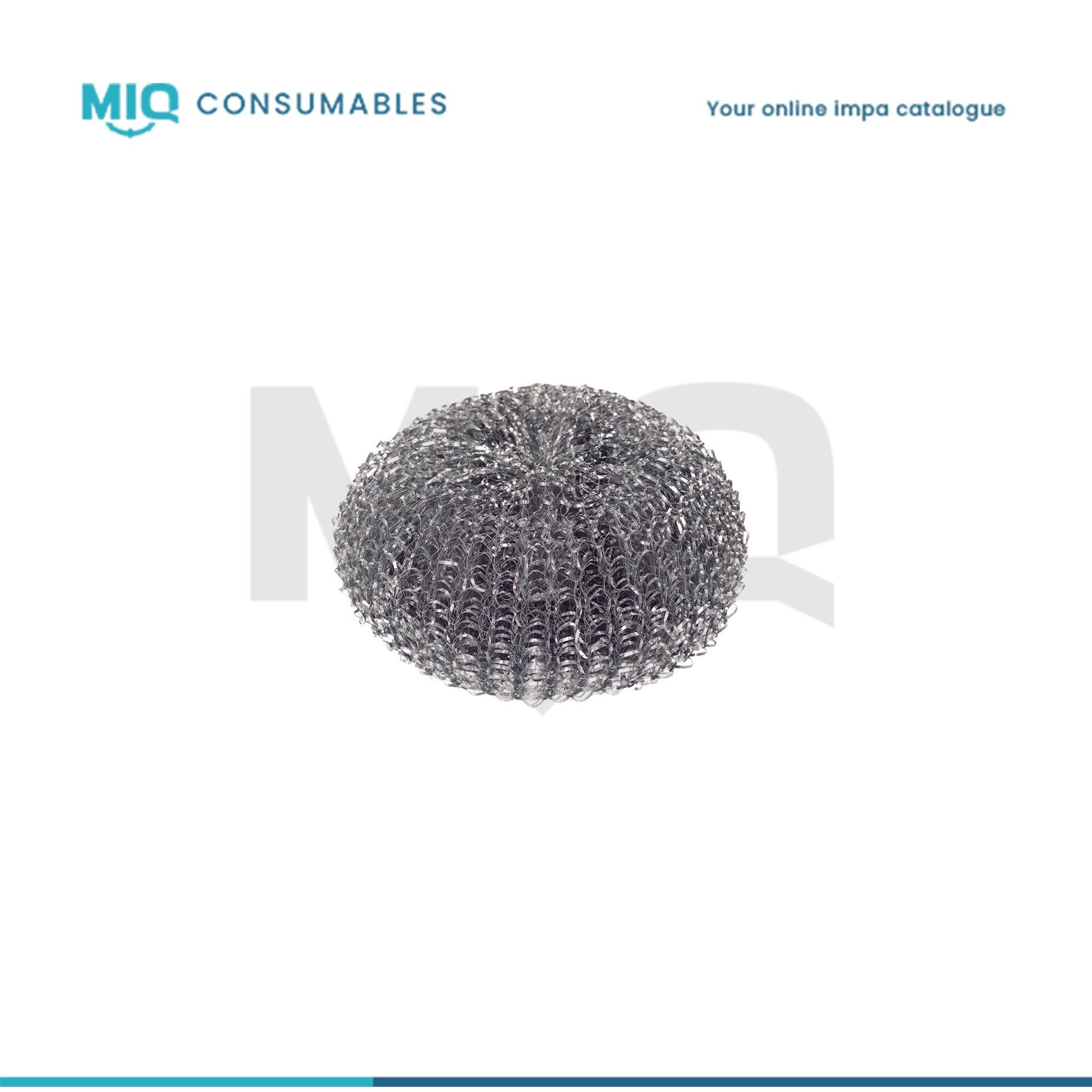 174055-HAND SCOURER STAINLESS STEEL - MIQ Consumables