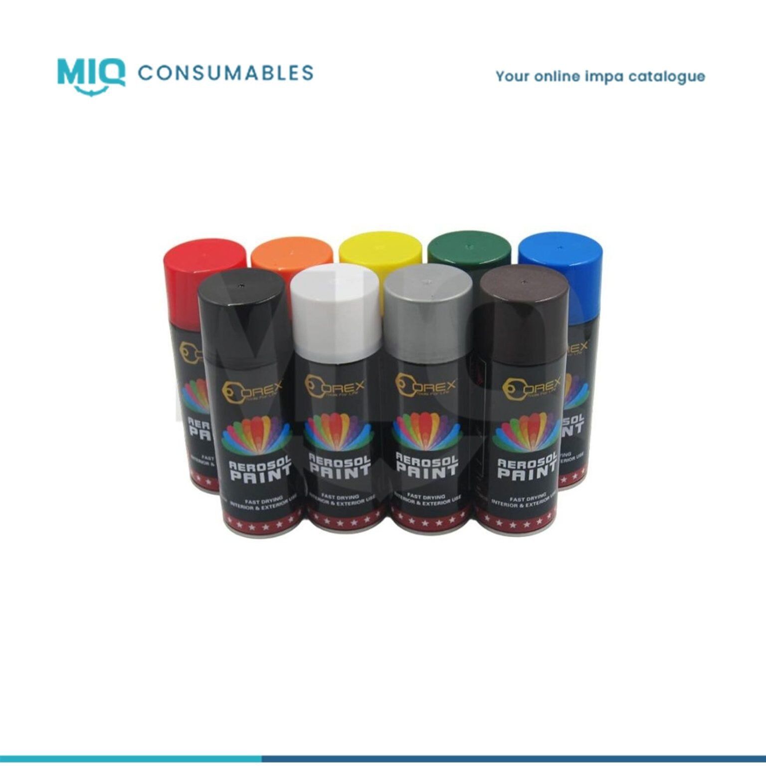 - 251281-PAINT SPRAY WHITE 400 ML UN1950 - MIQ Consumables