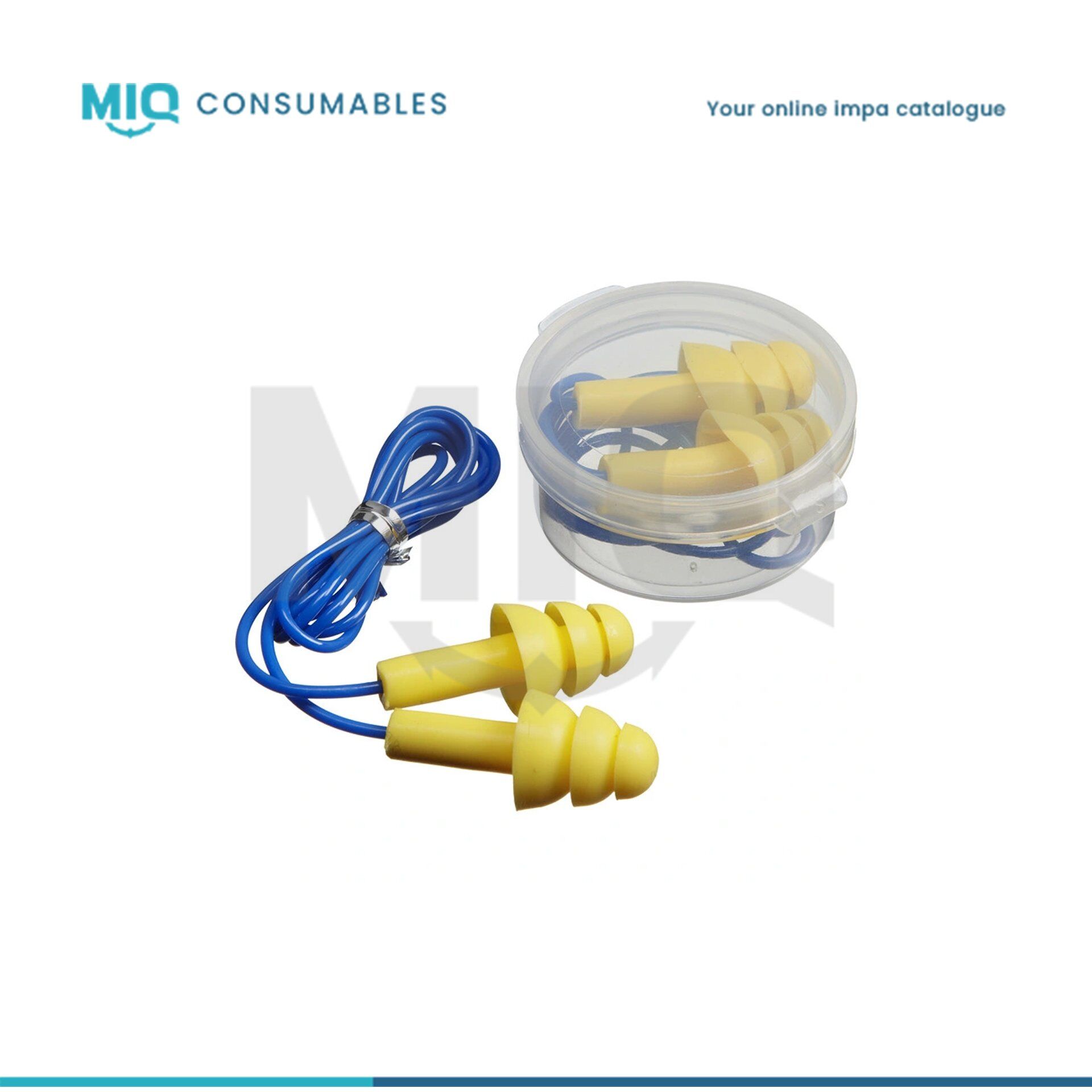 - 331157-EAR PLUG SILICONE RUBBER, CORDED FOR HI PITCH NOISE - MIQ ...