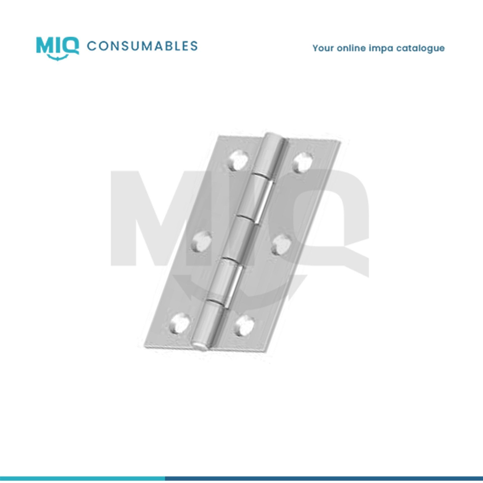490412-HINGE CABINET STAINLESS STEEL 70 X 40 MM - MIQ Consumables